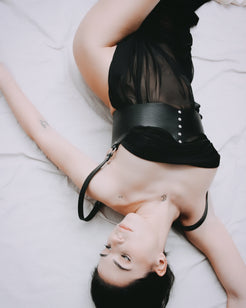 Athena Woman's Italian Leather Corset – Argo Atelier